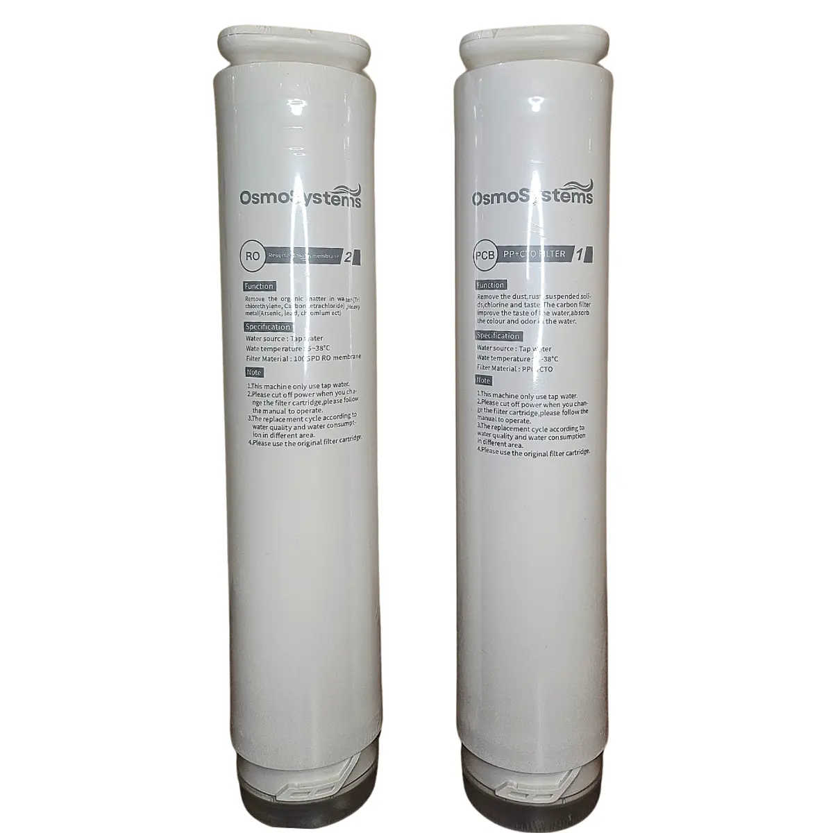 PP + CTO + RO Filter Pack for Cold/Hot Dispenser
