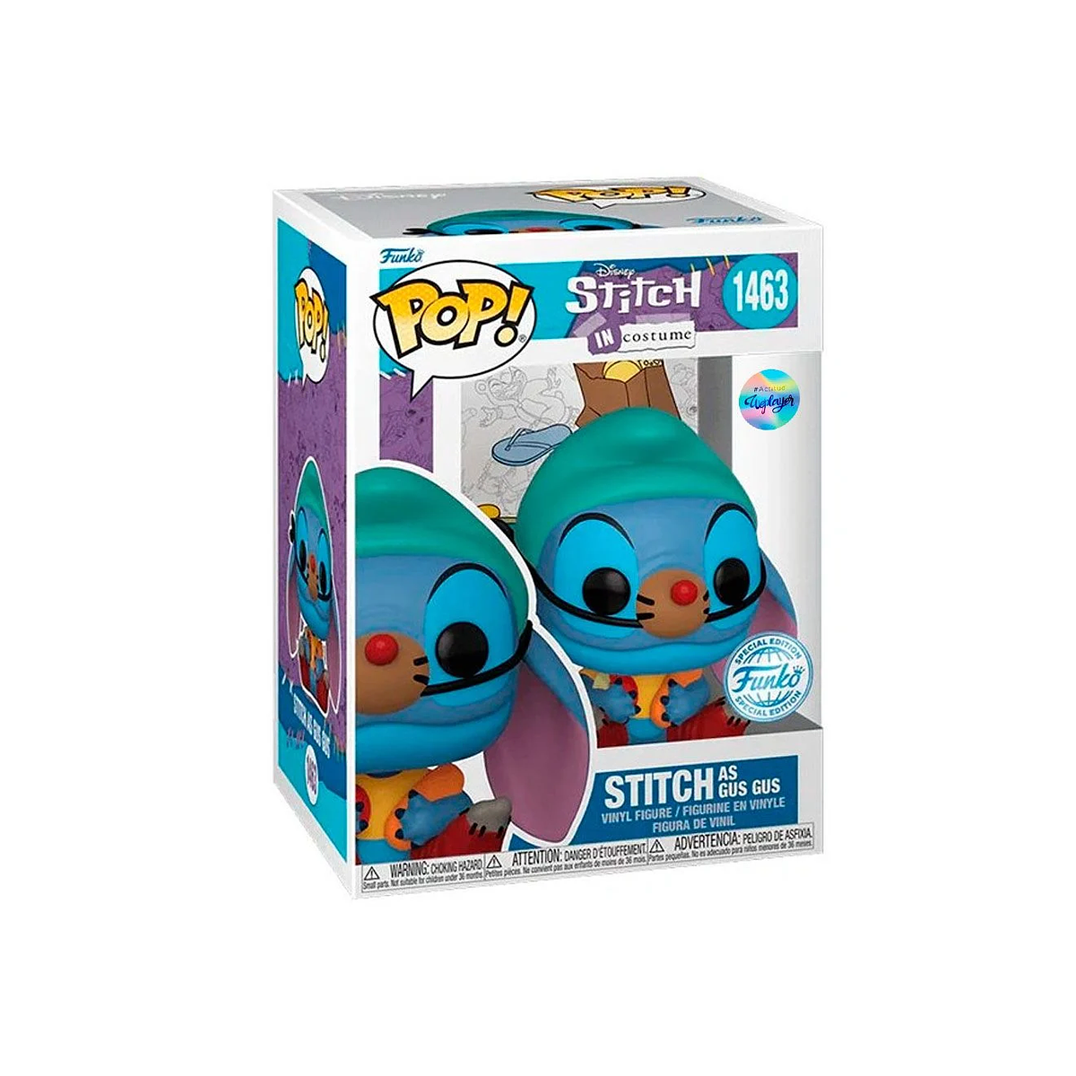 Figura Funko Disney Stitch Gus Gus