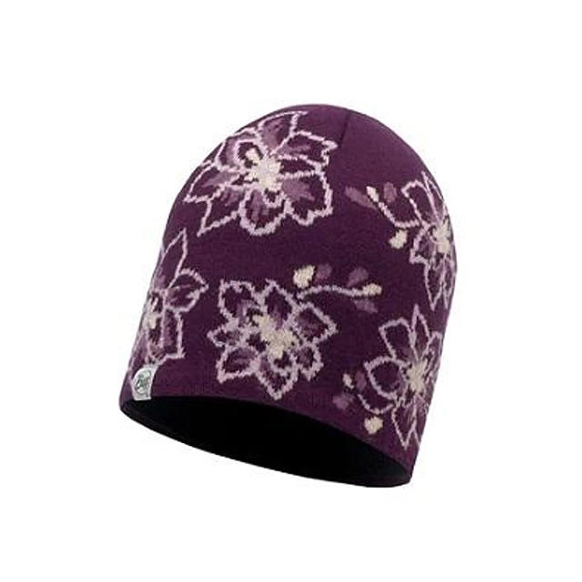 Knitted & Polar Hat Allie Purpple Dewberry BUFF