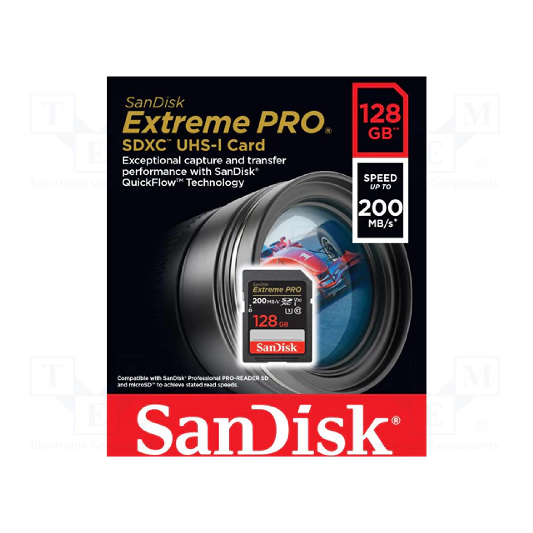 SanDisk 128GB Extreme PRO UHS-I SDXC Tarjeta de Memoria