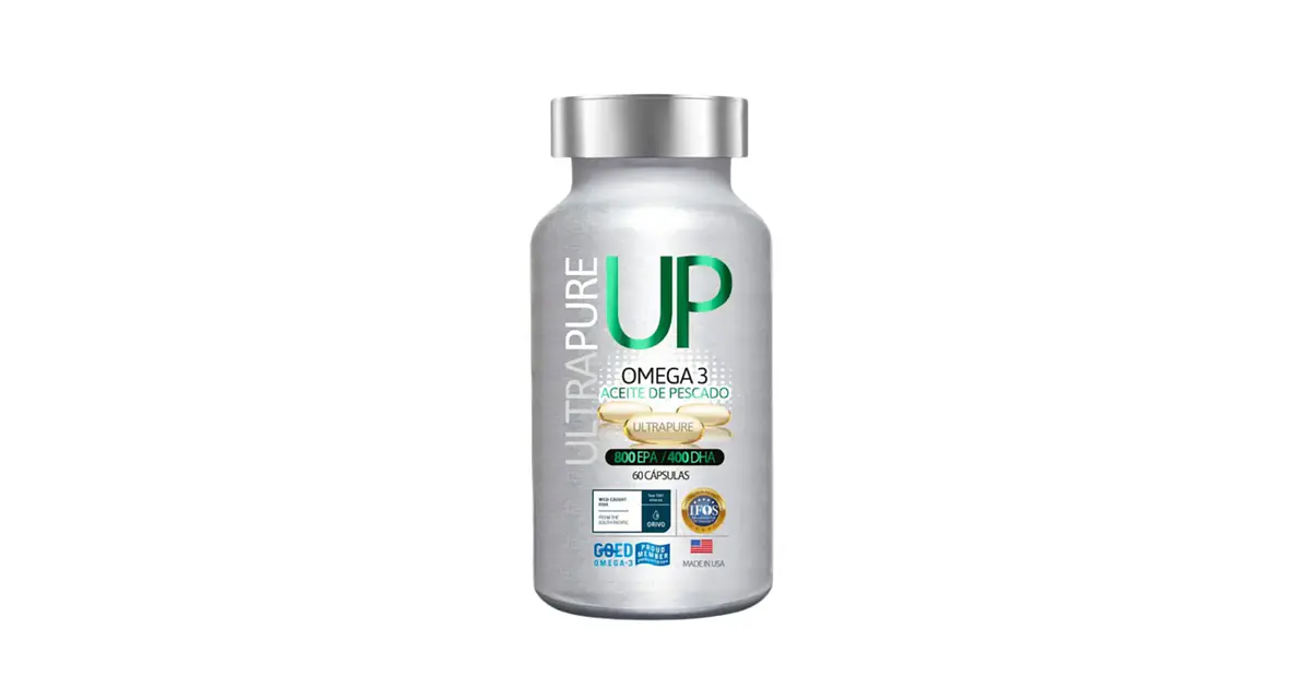 Omega UP Ultra Pure – NewScience | 60 Cápsulas de Omega‑3