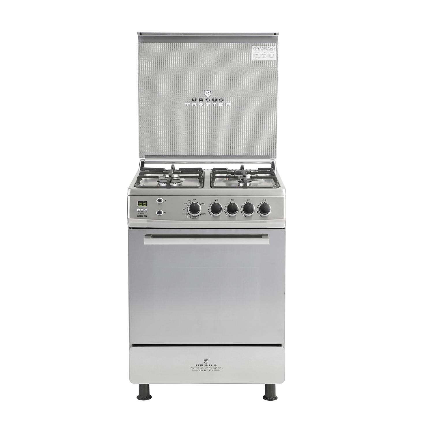 Cocina a Gas Licuado 4 Quemadores EURO60 PRO