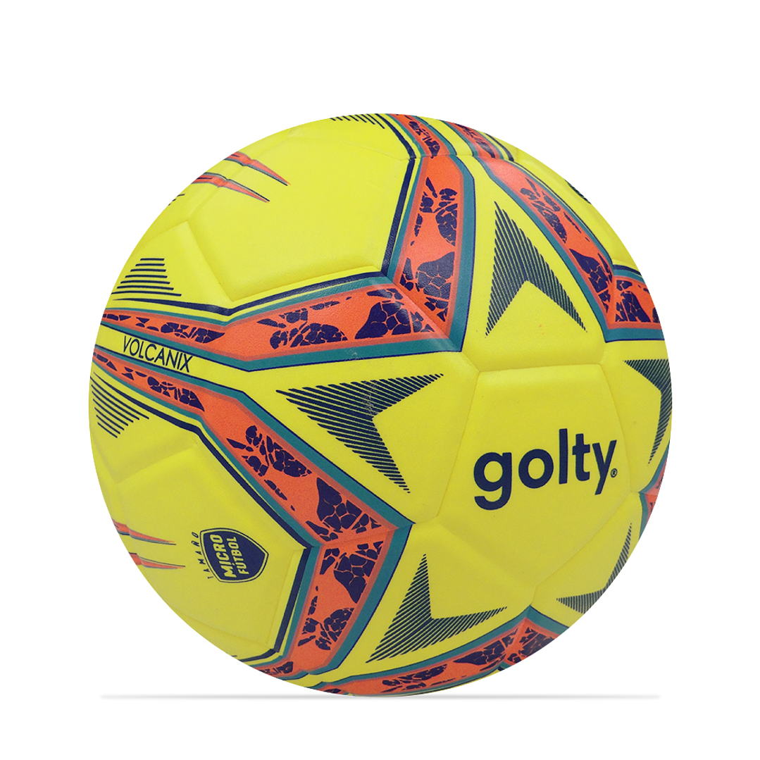 Balon Microfutbol Competencia Golty Volcanix-Amarillo