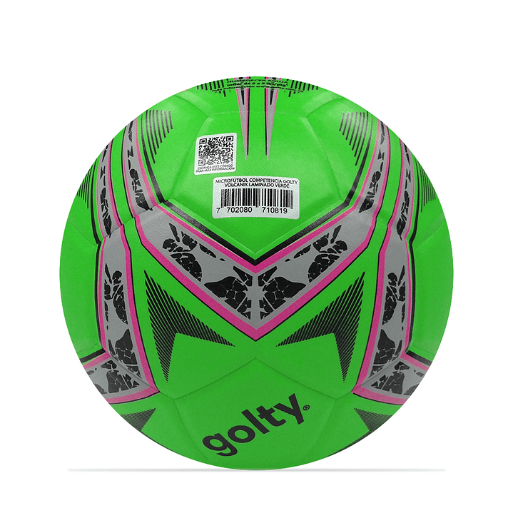 Balon Microfutbol Competencia Golty Volcanix-Verde