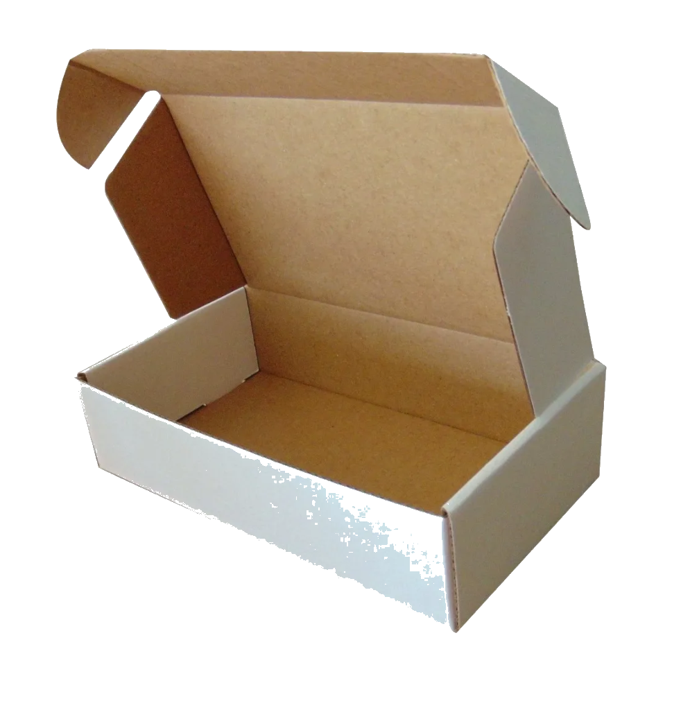 Caja Cartón Multiuso Autoarmable Blanca 50 unidades