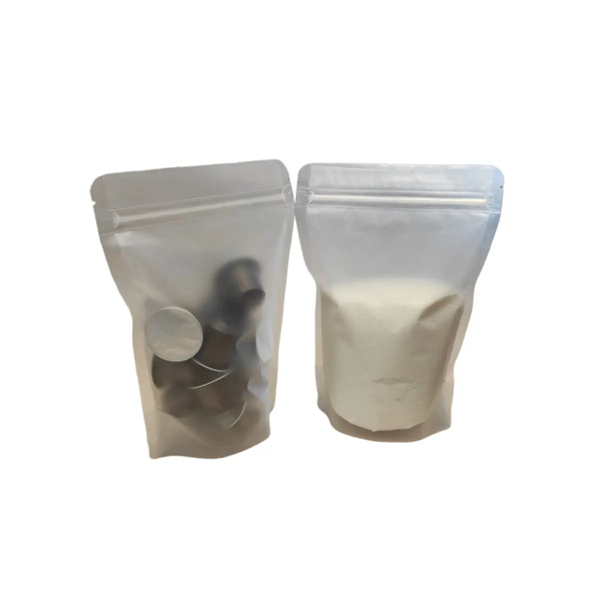 Bolsa Transparente Mate Doypack Zipper