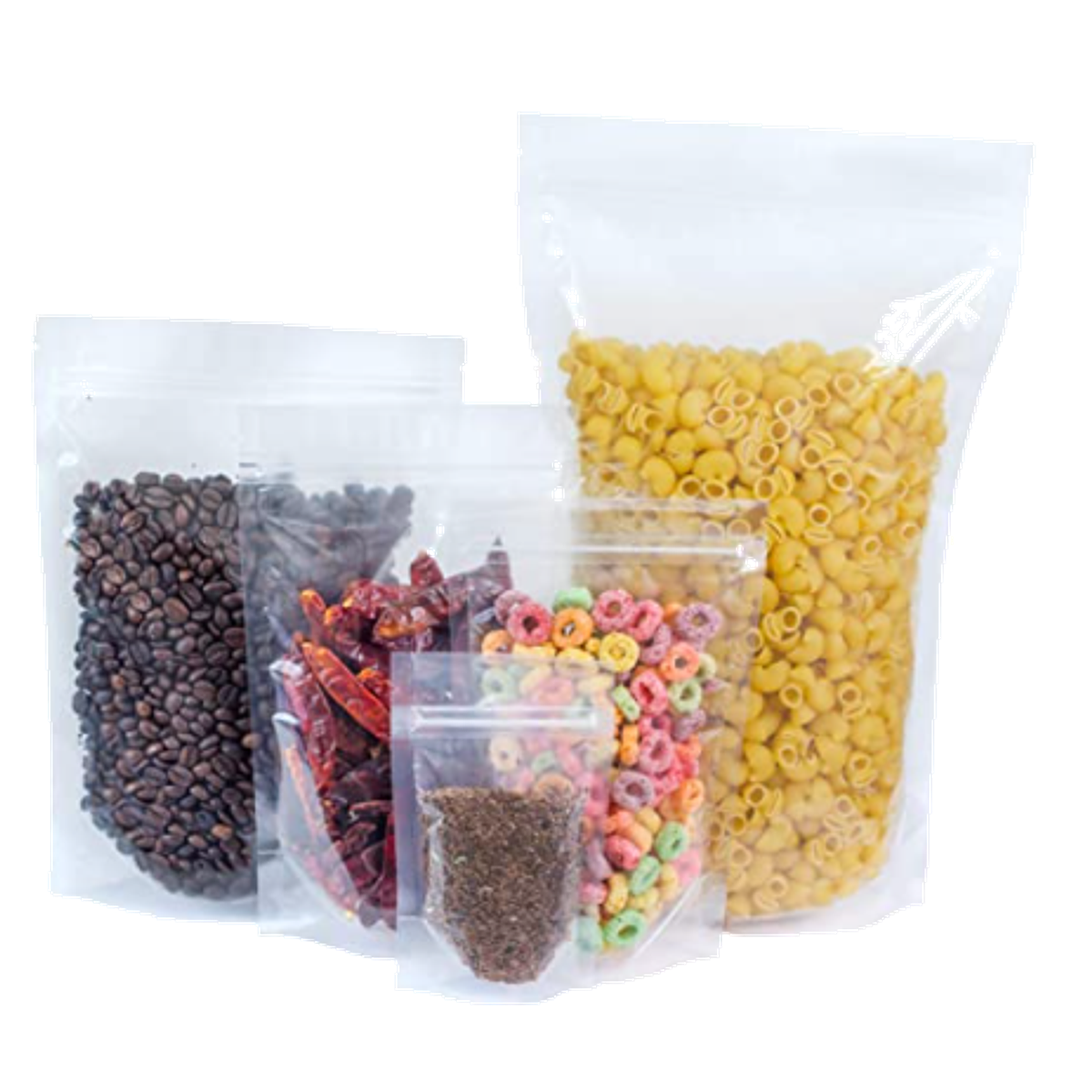 PACK OFERTA x MAYOR!!! Bolsa Transparente Doypack Zipper 30