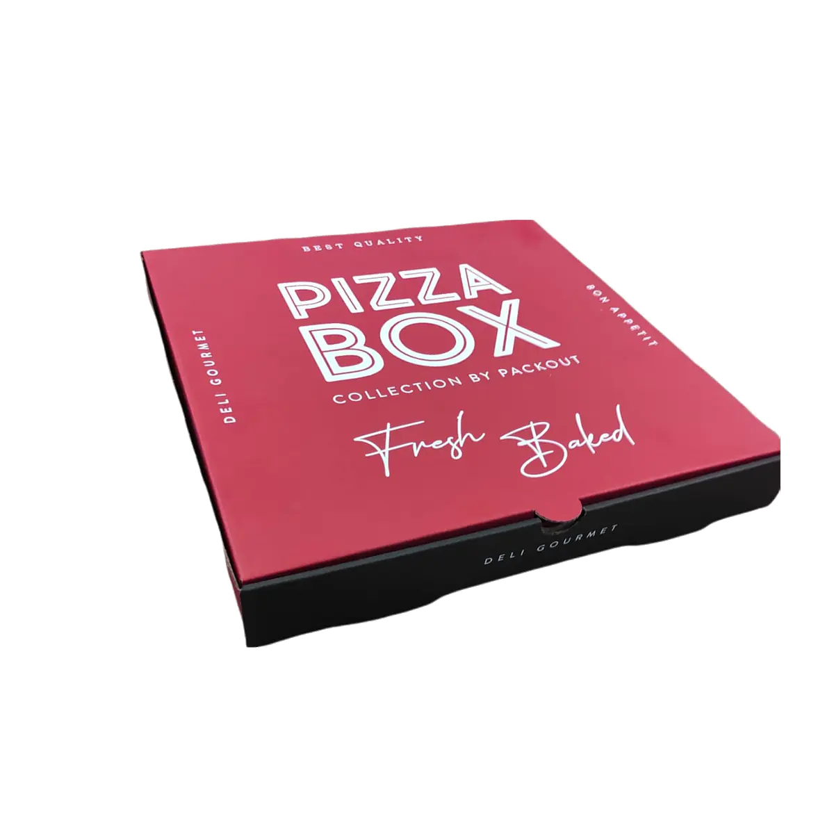 Caja PIZZA BOX Roja