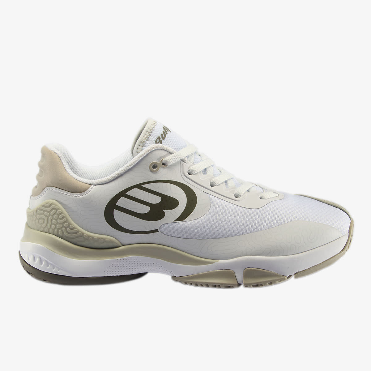 Zapatilla Padel Flow Hybrid Fly 22 Blanco Kaki