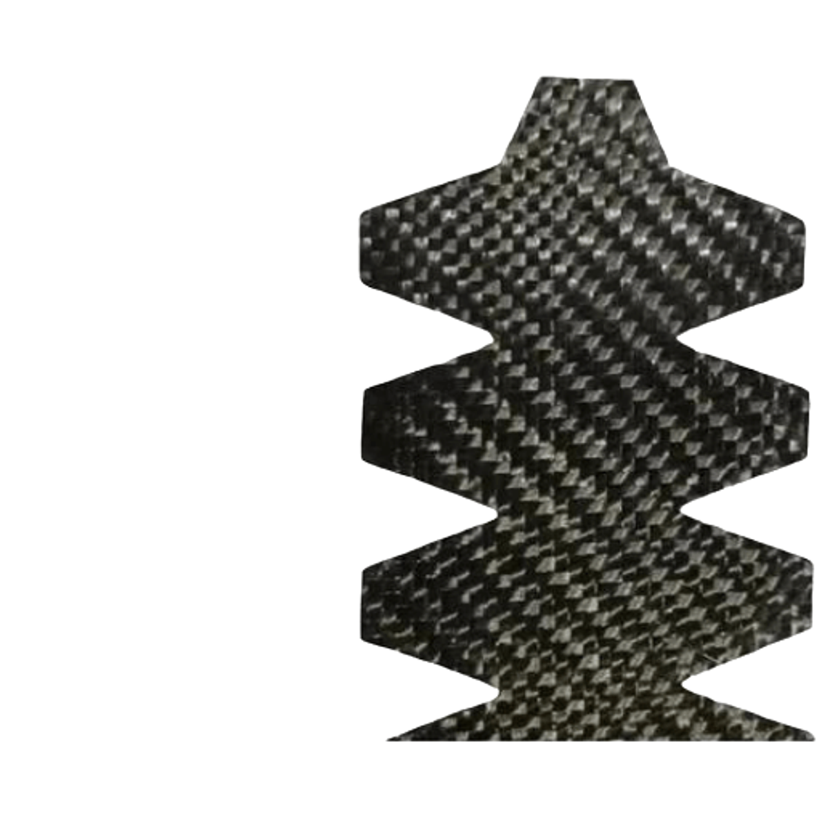 Protector Pala Padel No+Crash Fibra Carbono Negro Talla XL