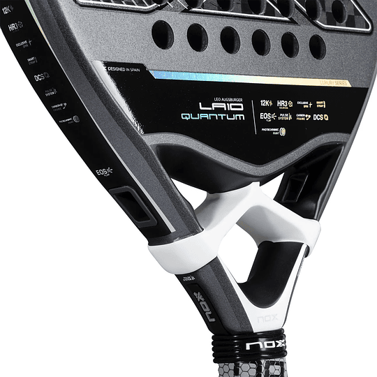 Pala de pádel Nox LA10 Quantum 12K By Leo Augsburge