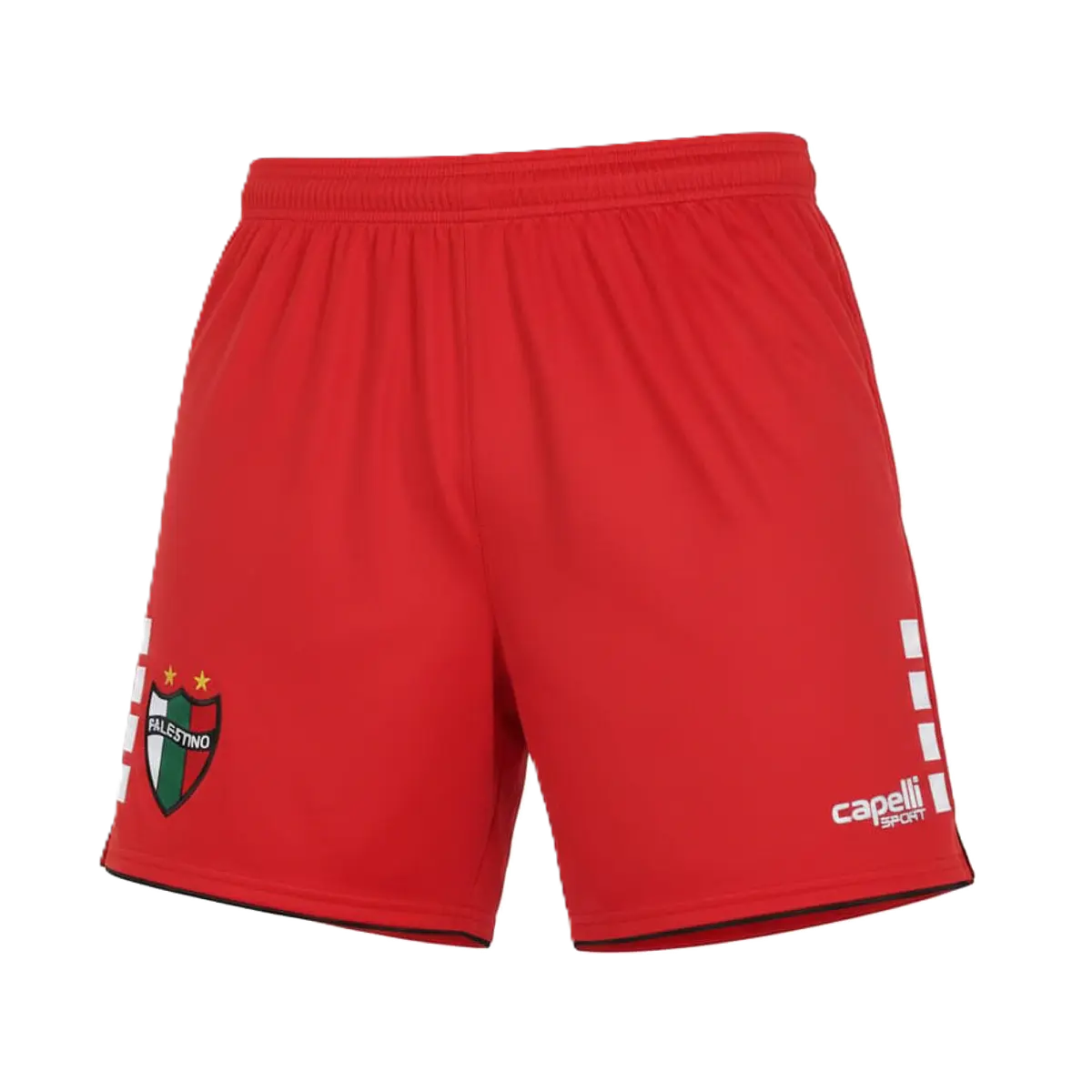 SHORT DE PARTIDO ADULTO ROJO 2025