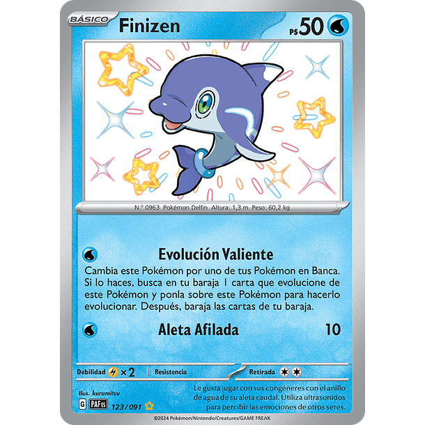 Finizen - 123/091 - Shiny Rare - Español