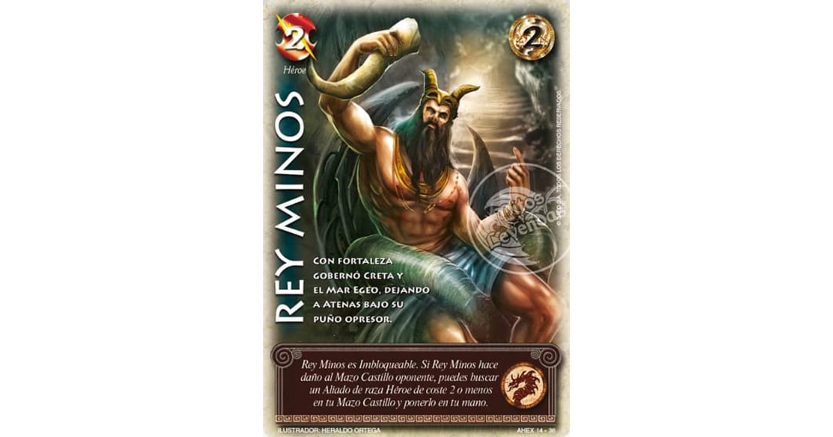 REY MINOS - SINGLES MITOS Y LEYENDAS