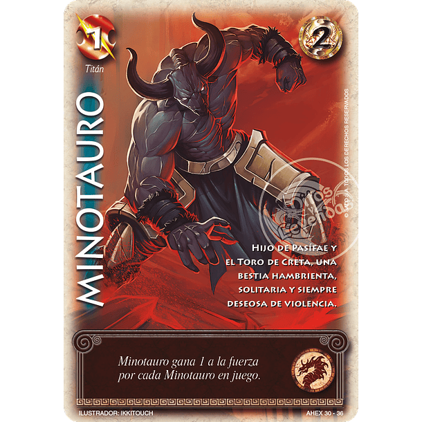 MINOTAURO - SINGLES MITOS Y LEYENDAS