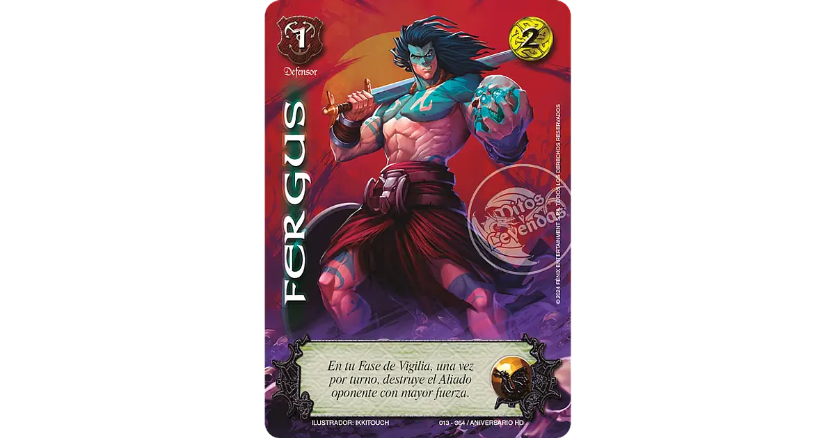 FERGUS FULL ART - SINGLES MITOS Y LEYENDAS