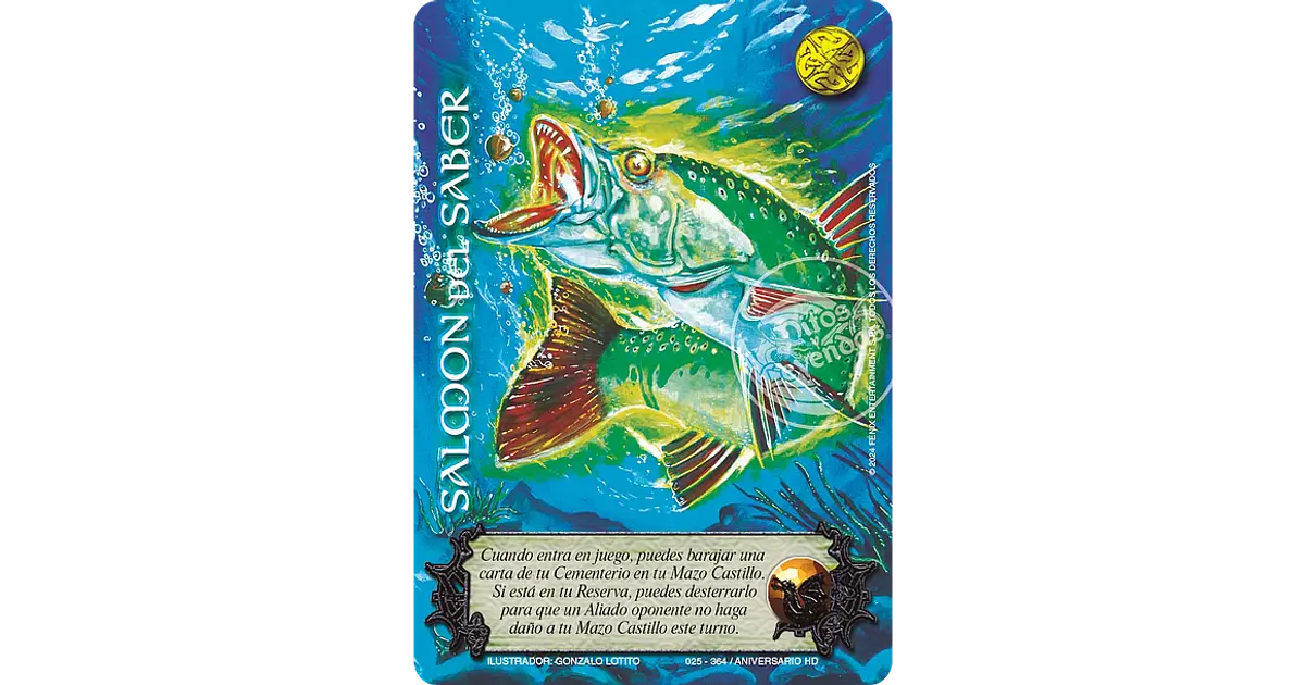 SALMON DEL SABER FULL ART - SINGLES MITOS Y LEYENDAS