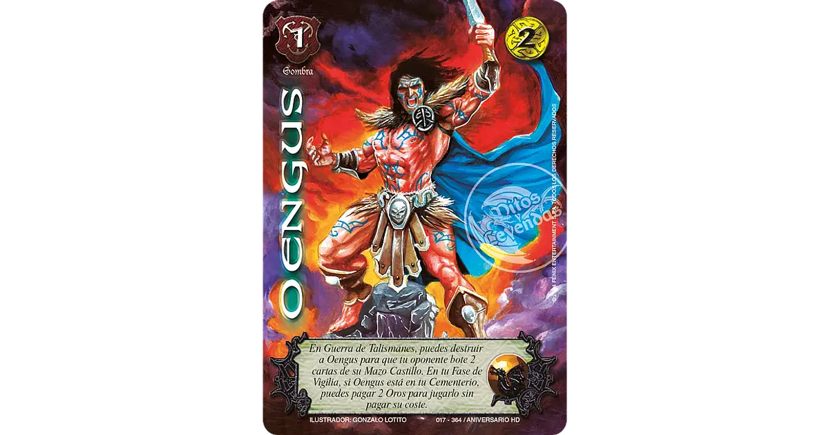 OENGUS ANIVERSARIO FULL ART - SINGLES MITOS Y LEYENDAS