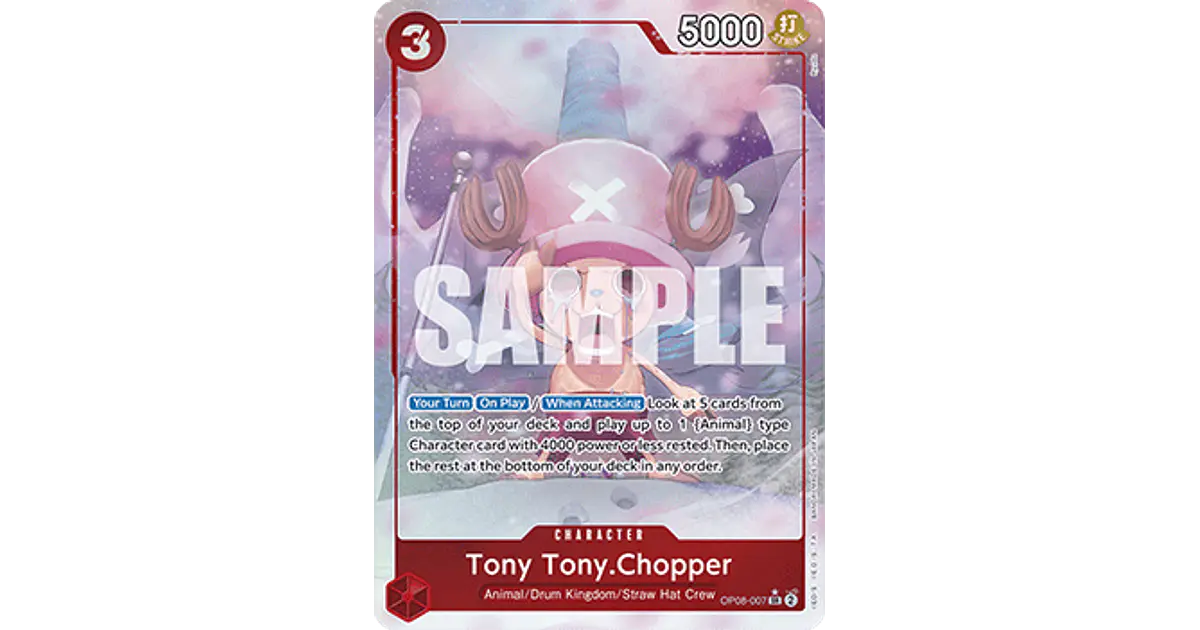 TONY TONY.CHOPPER (OP08-007)SR - SINGLES ONE PIECE