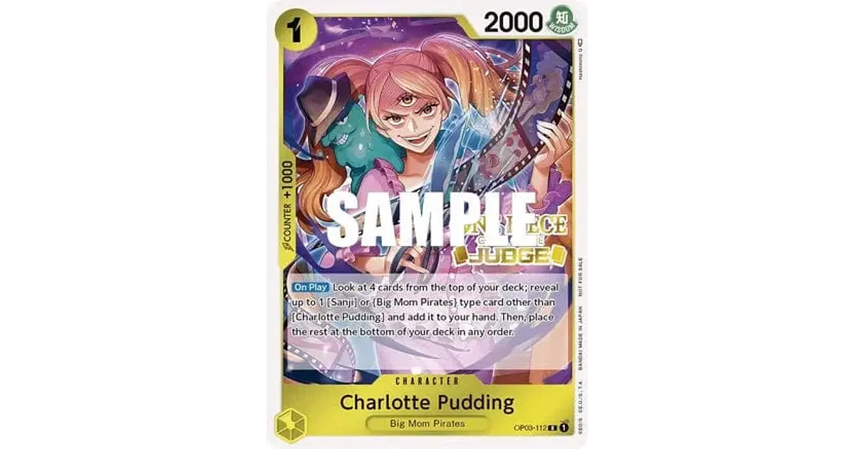 CHARLOTTE PUDDING OP03-112 - SINGLES ONE PIECE