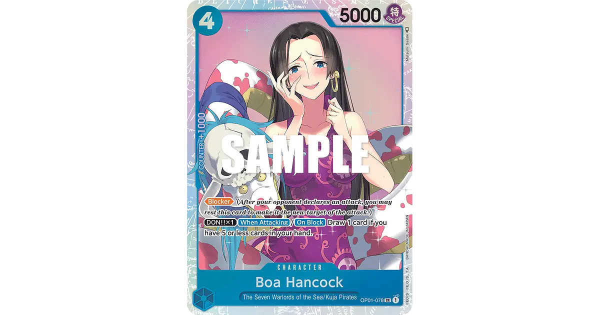 BOA HANCOCK OP01-078 - SINGLES ONE PIECE