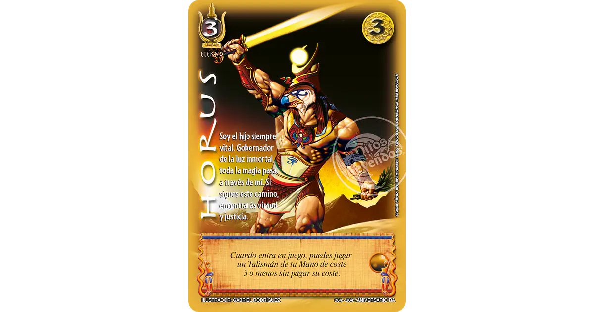 HORUS - REAL - ANIVERSARIO RA