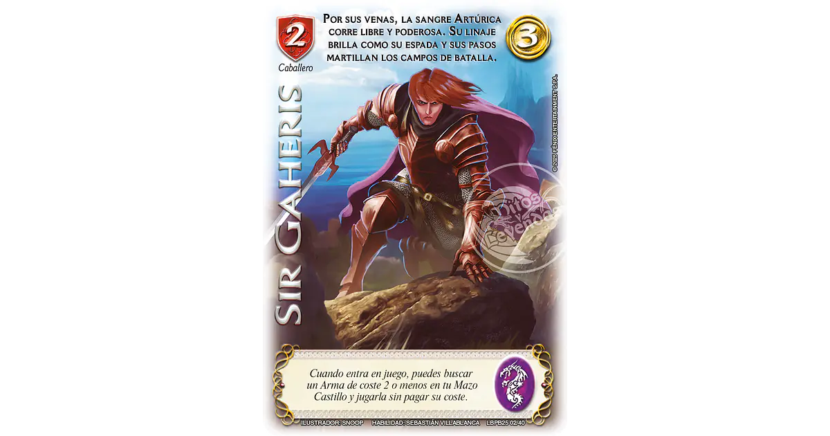 SIR GAHERIS - ARTE ALTERNATIVO - LOOTBOX PB 2025