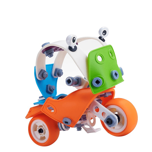 Set De Vehículos Armables 5 En 1 - Flexible - Alta Calidad