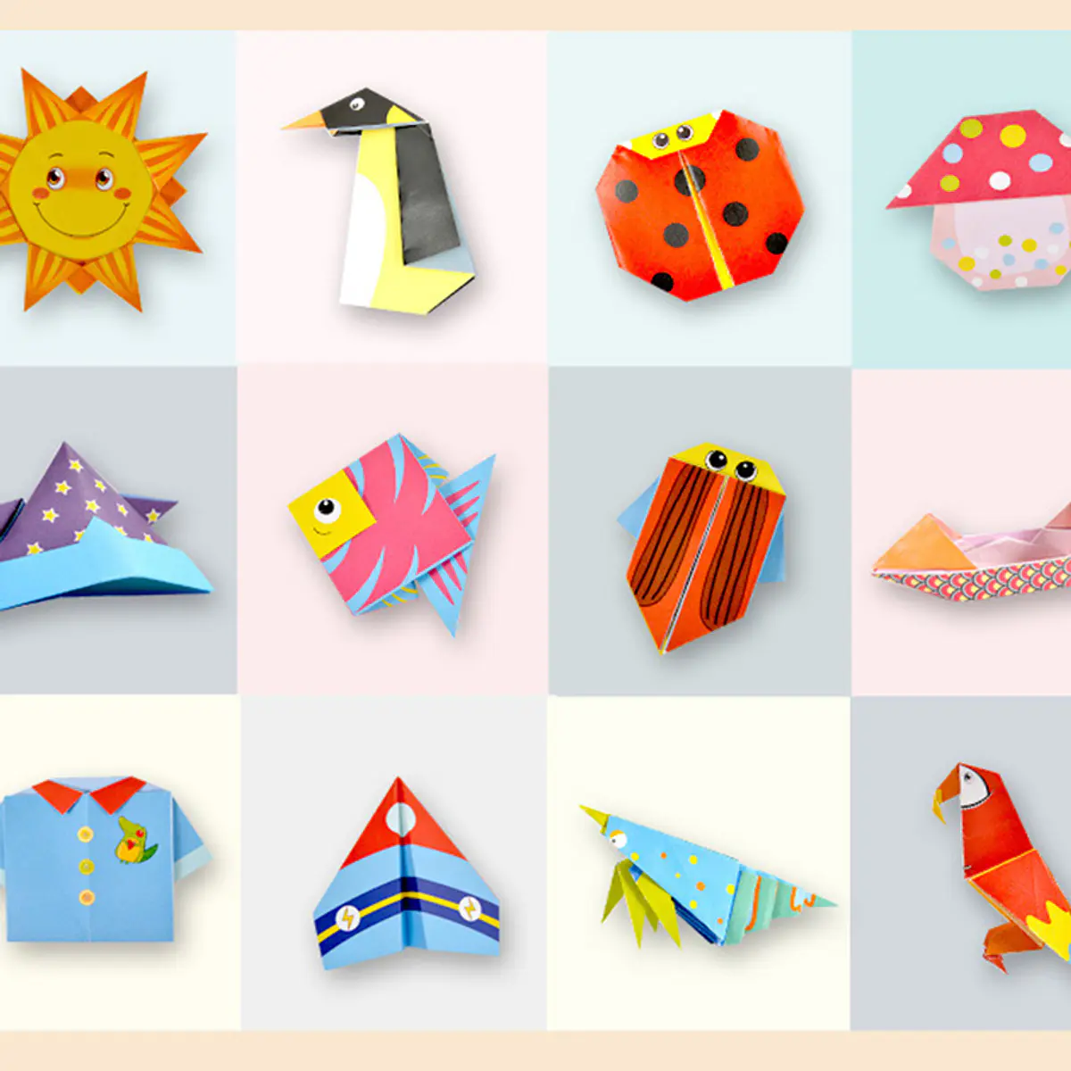 Origami 108 hojas con manual