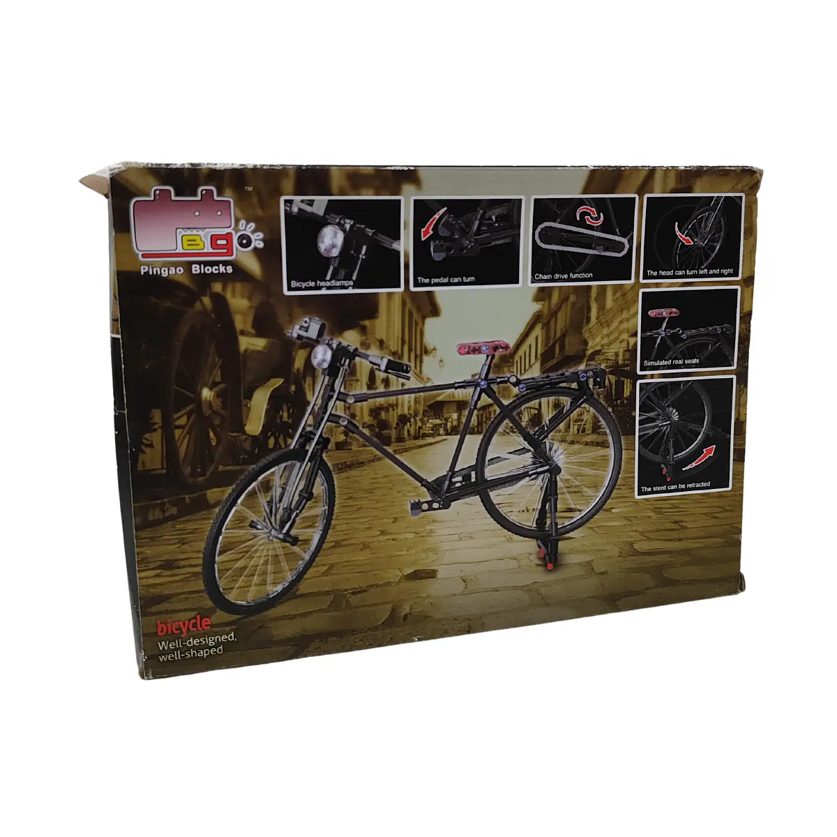 Bicicleta a escala armable 3D modelismo (OpenBox)