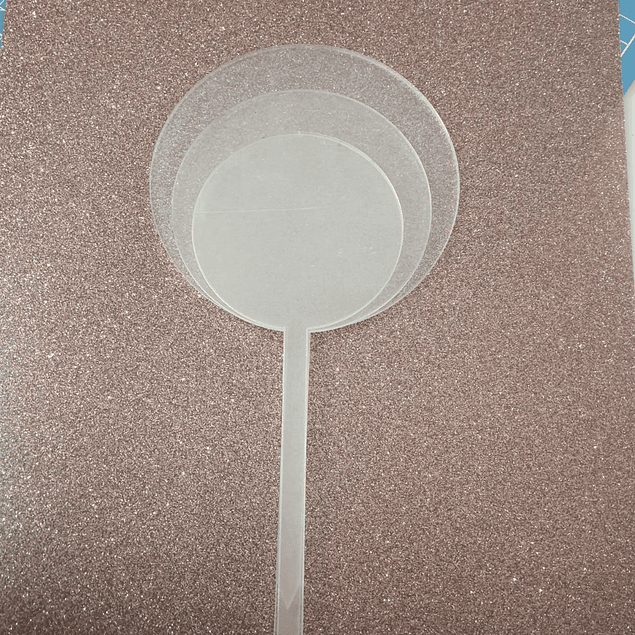 Paletas para topper Formas