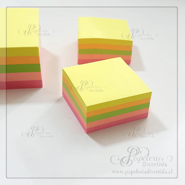 Notas Adhesivas - POST IT cubo 5x5cm
