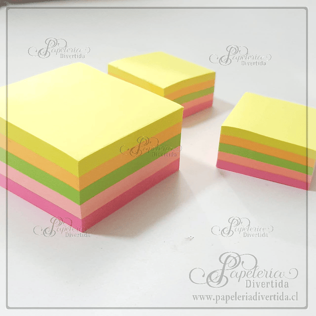 Notas Adhesivas - POST IT cubo 5x5cm