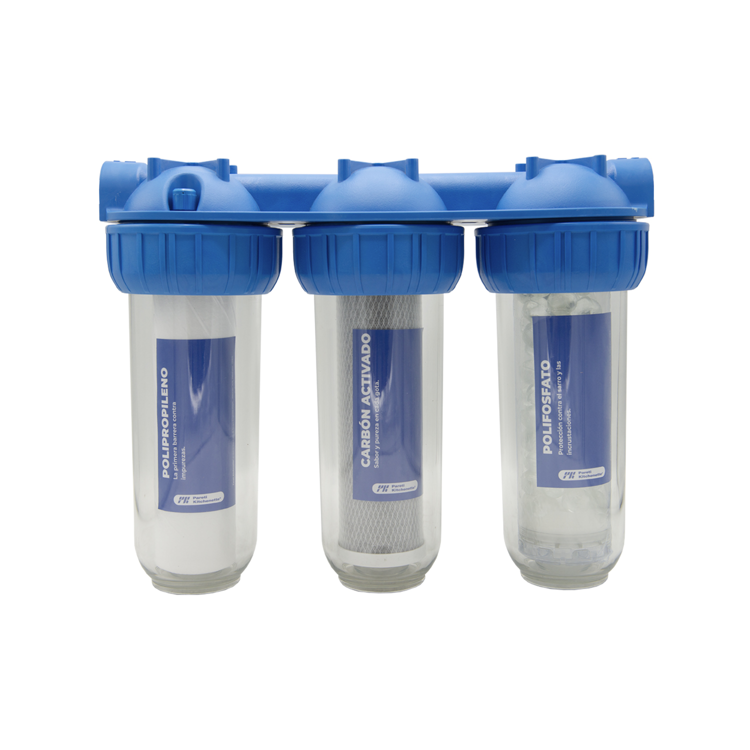 SET FILTRO TRIPLE PARA AGUA (PP+CTO+NIPHOS)