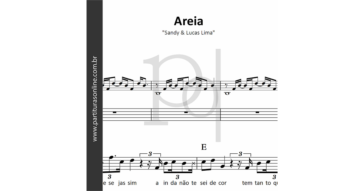 Areia | Sandy & Lucas Lima