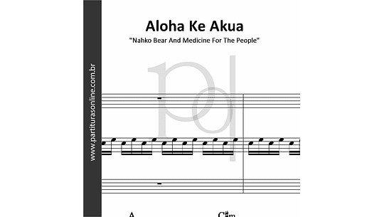 Aloha Ke Akua | para Piano