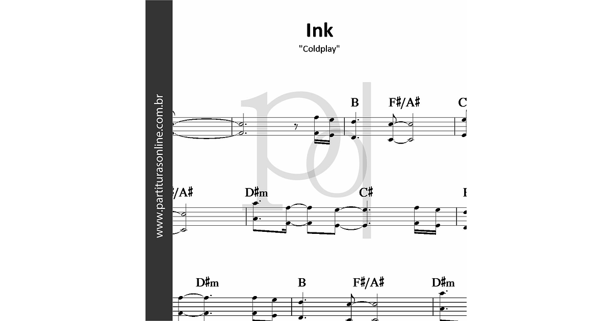 Ink | Coldplay