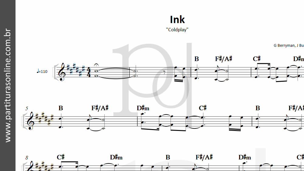 Ink | Coldplay