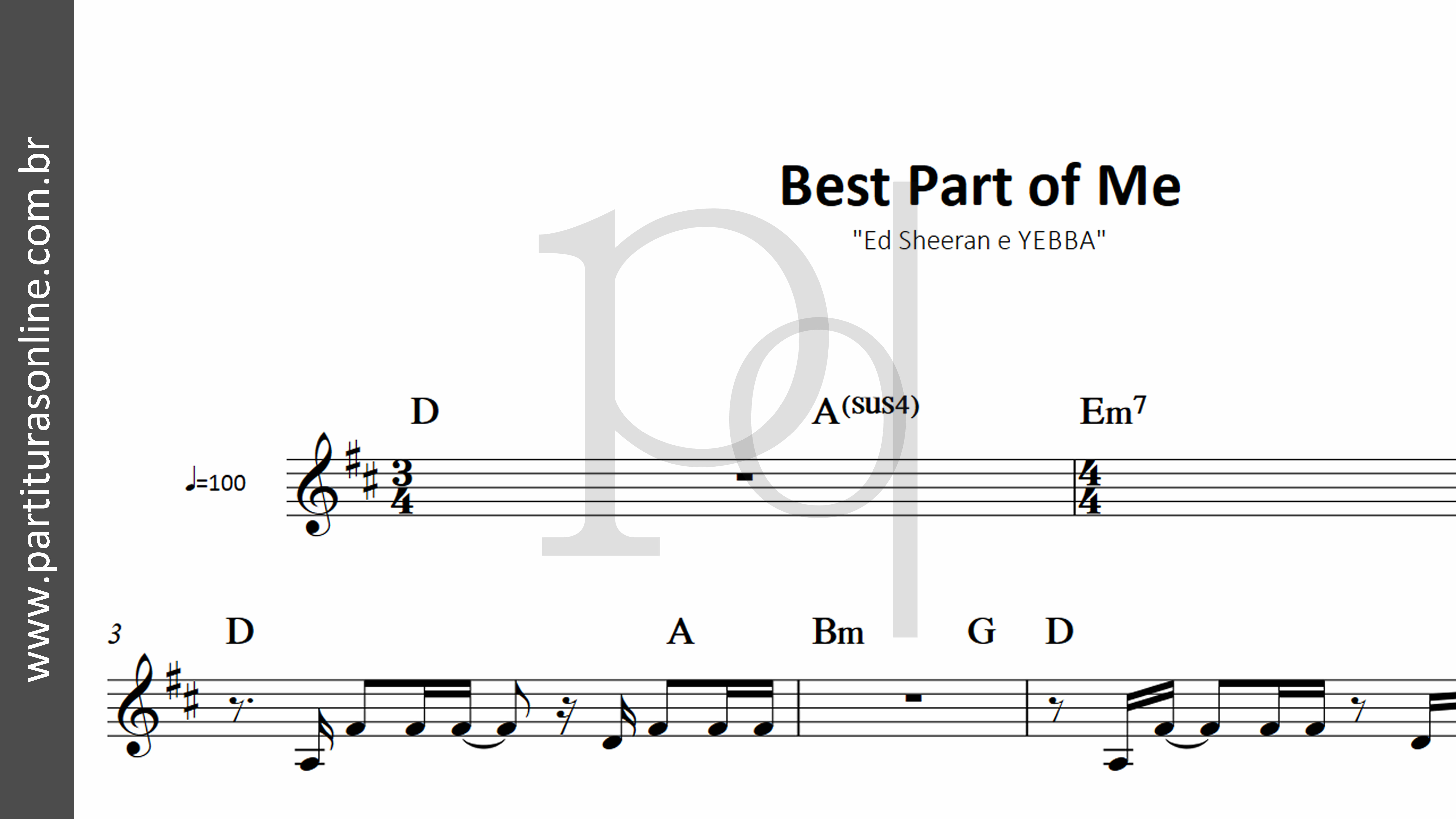 Best Part of Me | Ed Sheeran e YEBBA