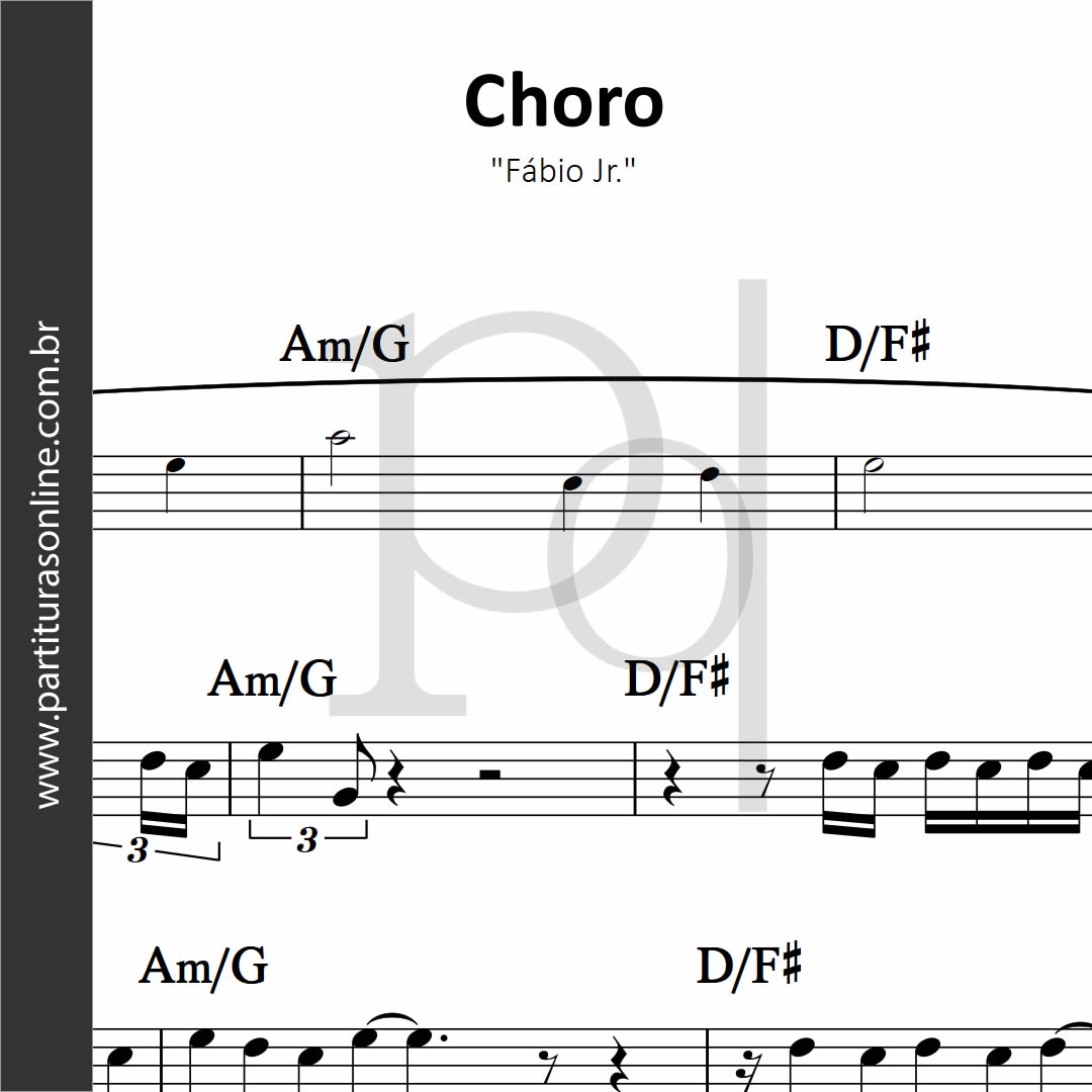 Choro | Fábio Jr.