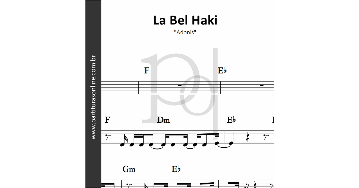 La Bel Haki | Adonis