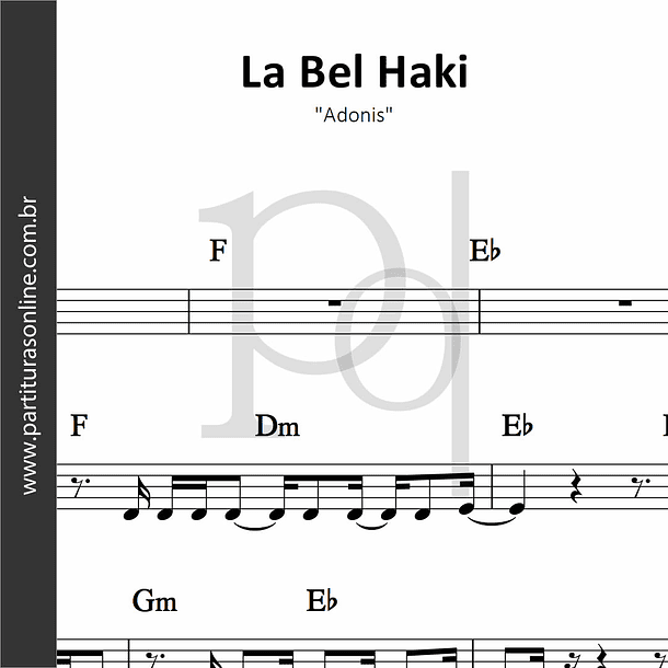 La Bel Haki | Adonis