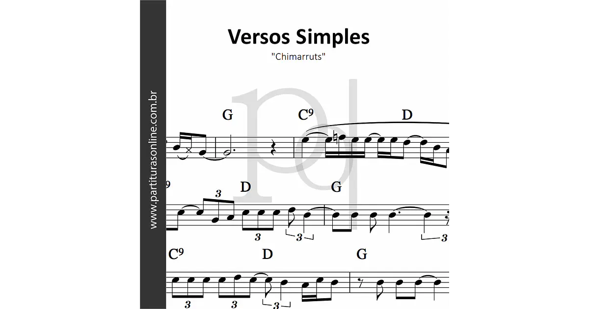 Versos Simples | Chimarruts