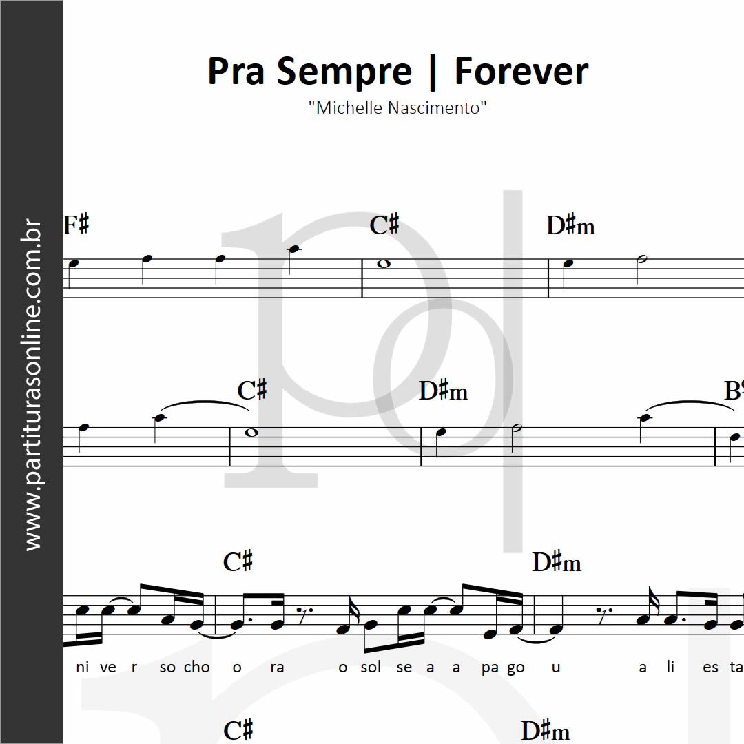 Pra Sempre - Forever| Michelle Nascimento