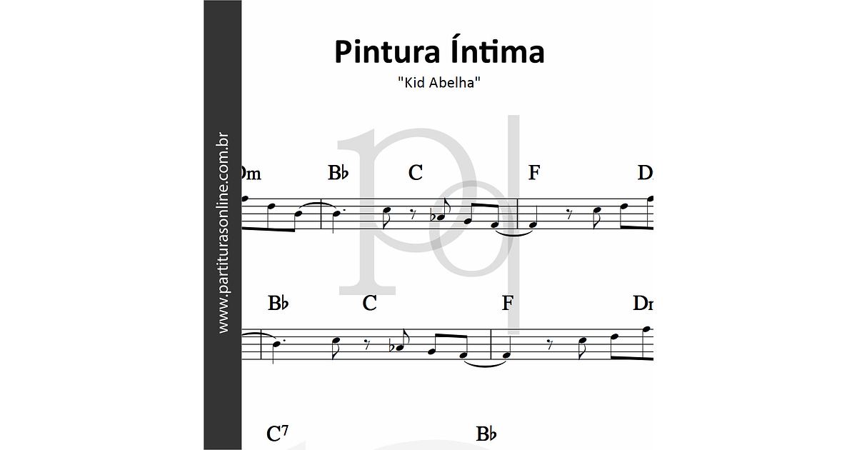 Pintura Íntima | Kid Abelha