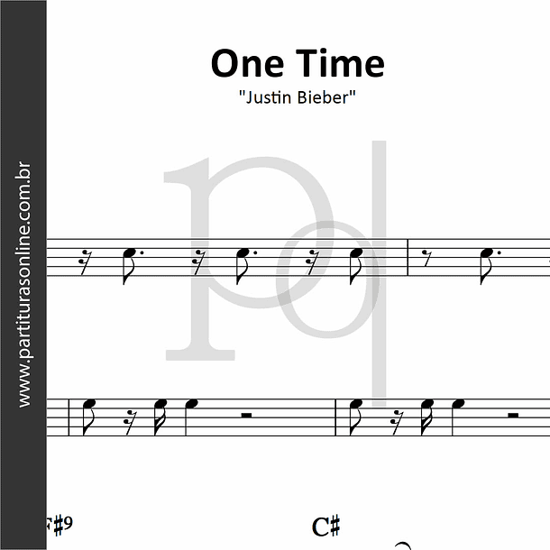One Time | Justin Bieber
