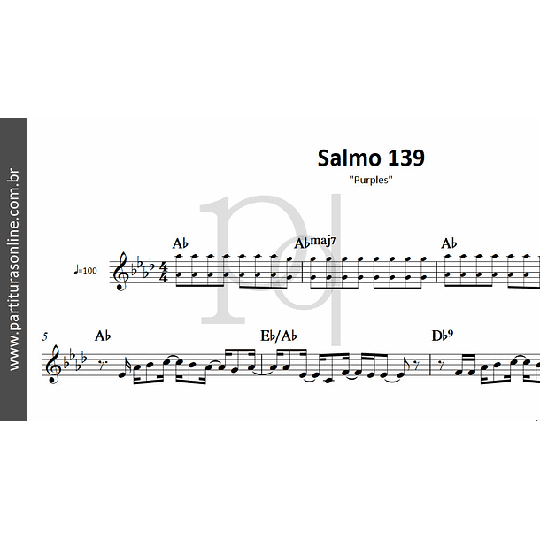 Salmo 139 | Purples