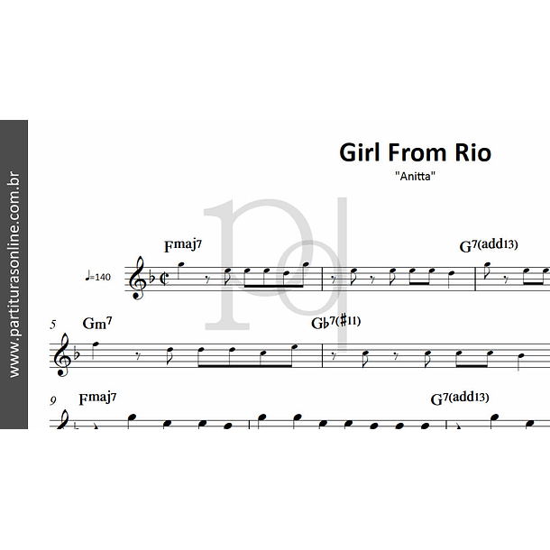 Girl From Rio | Anitta