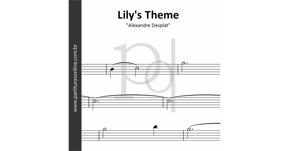 Lily's Theme | Alexandre Desplat
