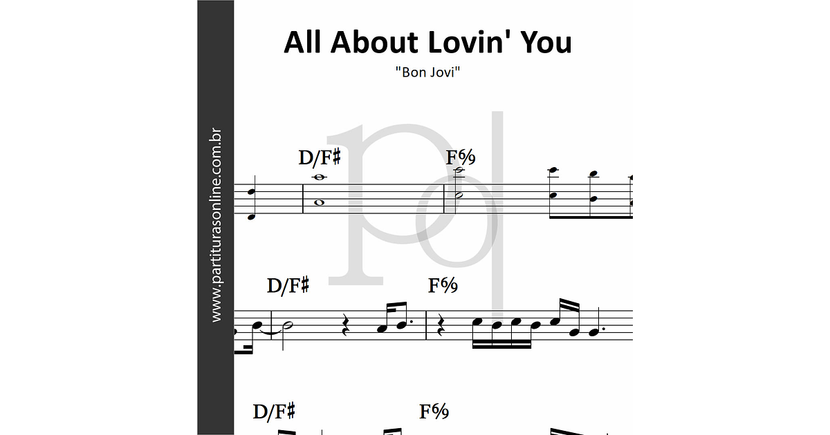 All About Lovin' You | Bon Jovi